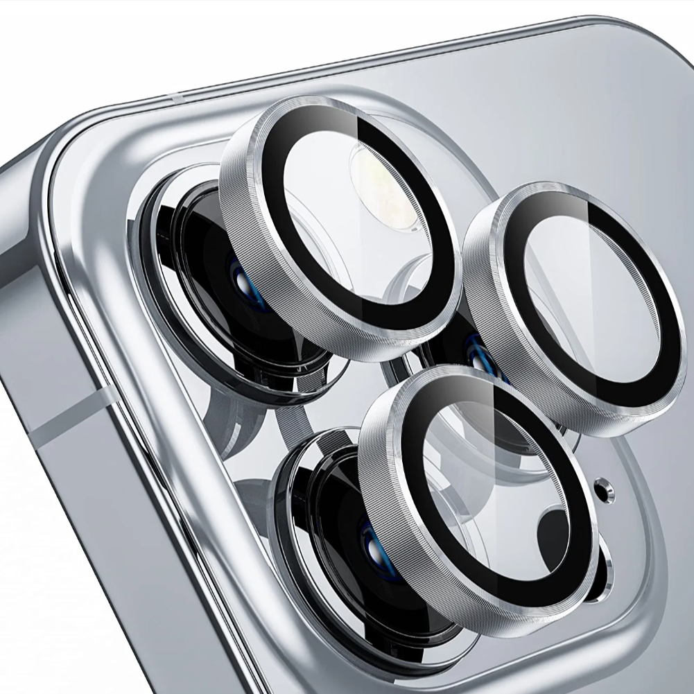 iPhone Camera HD Lens Protector Tempered Metal Glass Screen Cover Film ...
